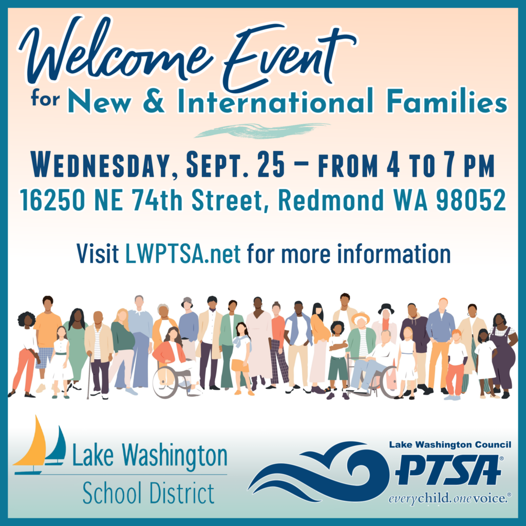 New & International Families — We Have an Event to Welcome You! – Lake ...