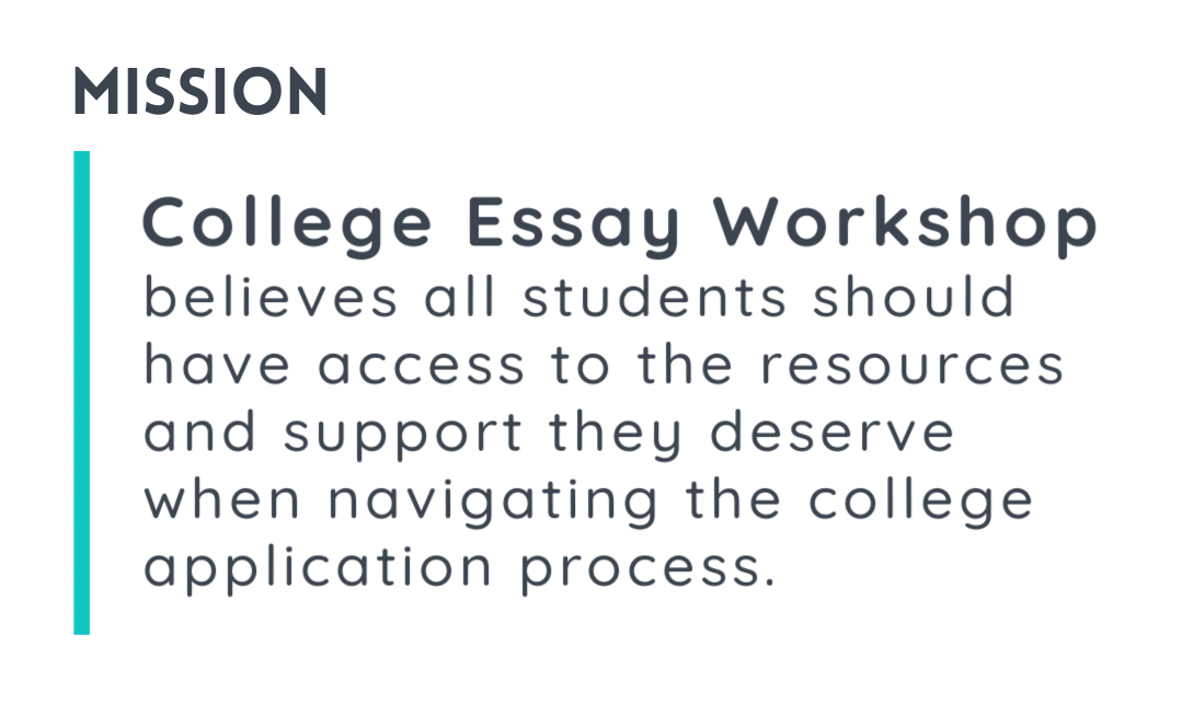 College Essay Workshop – Lake Washington PTSA Council 2.8