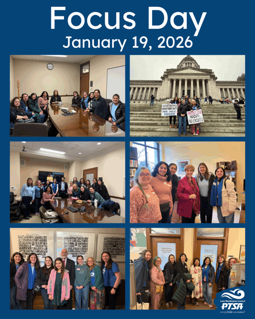 LWPTSA at WSPTA Focus Day 2026 – Lake Washington PTSA Council 2.8